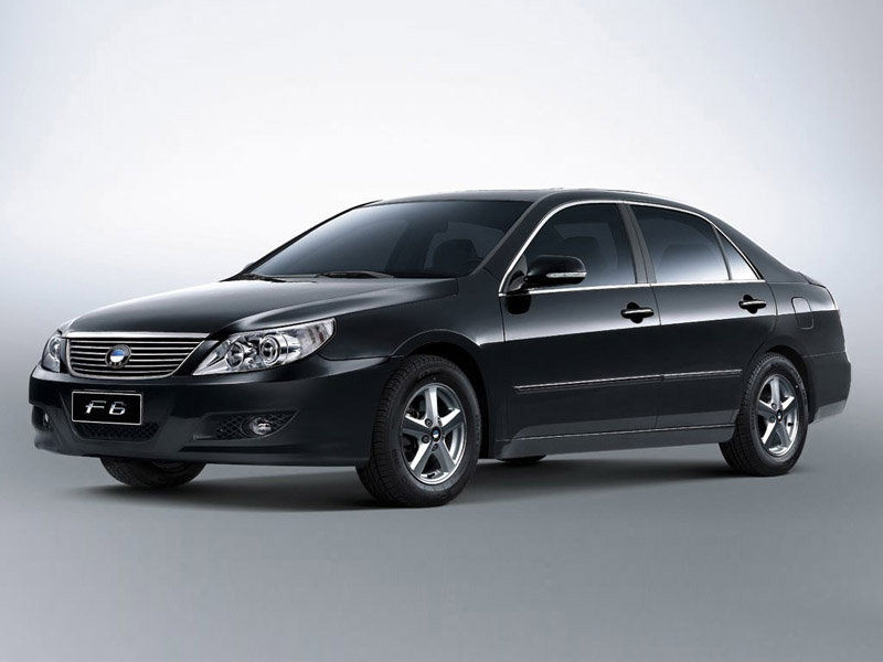 BYD F6 technical specifications and fuel economy